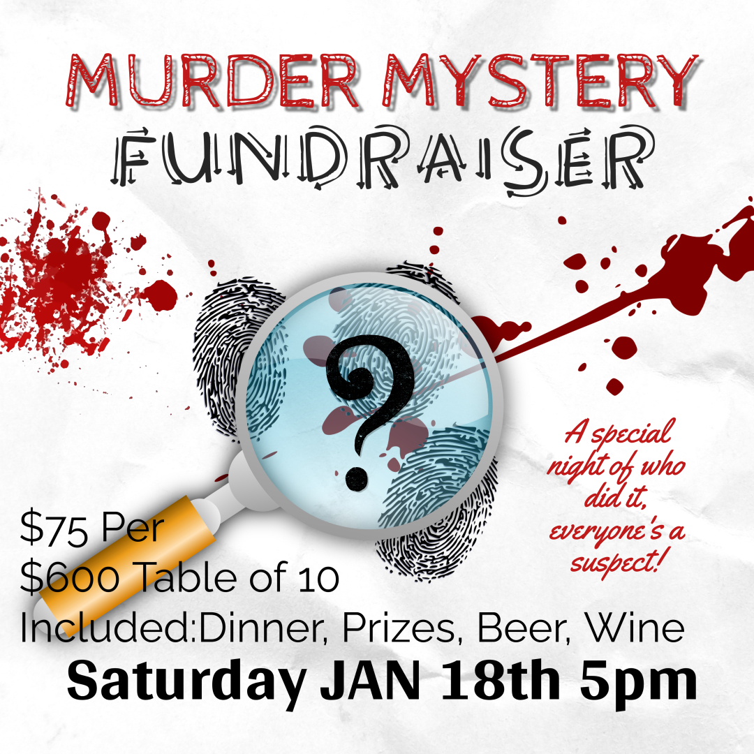 Murder Mystery Fundraiser – The Grecian Center Murder Mystery Fundraiser – The Grecian Center